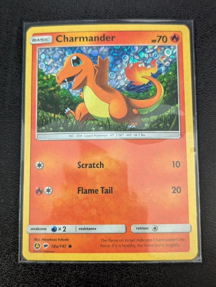 Charmander 18a/147 – General Mills Promo 2018 Pokémon TCG Confetti Holo NM | eBay