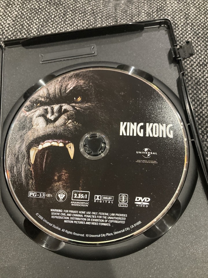 King Kong (DVD, 2005) Widescreen Jack Black Naomi Watts 25192626029 | eBay
