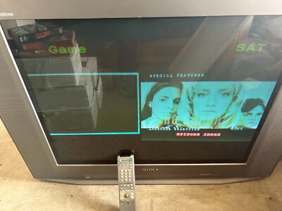 Sony FD Trinitron WEGA KV-32HS20 32 in 480i CRT. TV. Composite Inputs ...