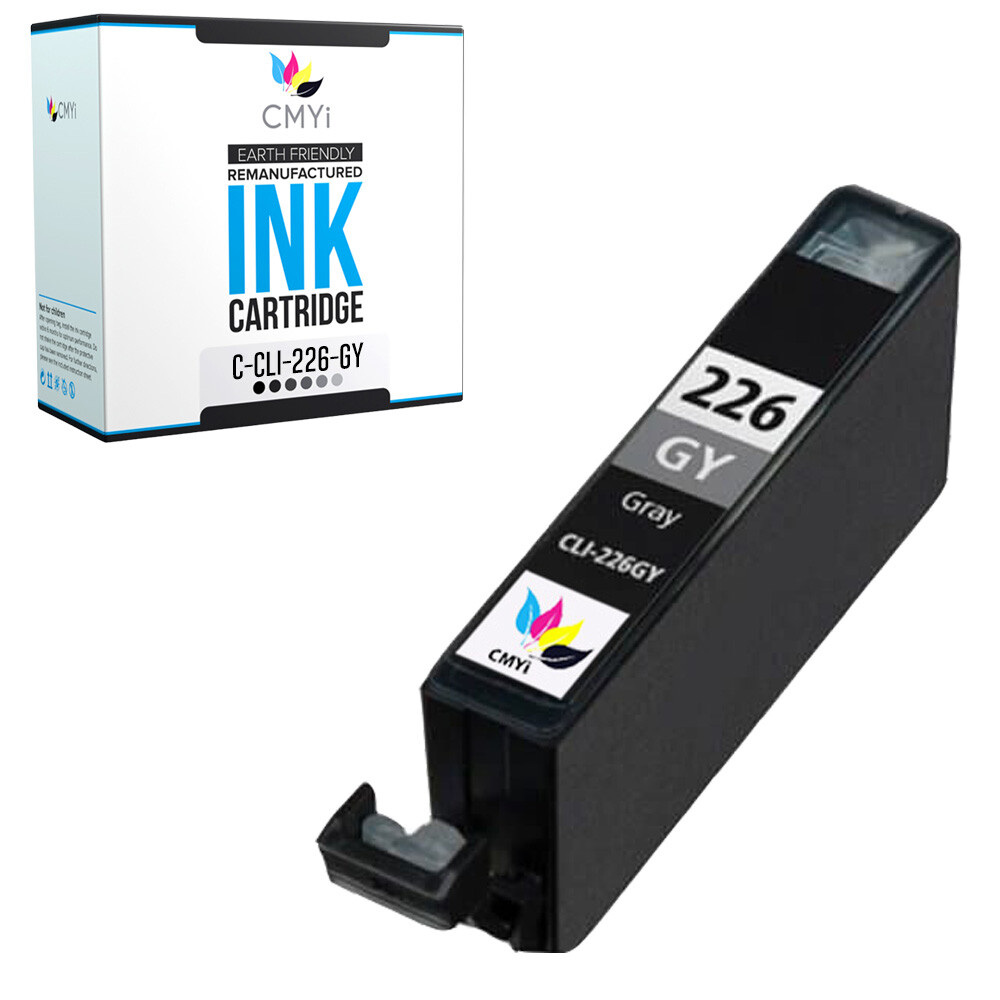 1PK Compatible CLI-226 Gray Ink Cartridge for Canon PIXMA iP4920 iX6520 ...