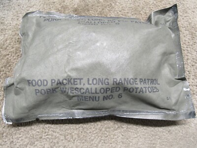 LRRP RATION EARLY VIETNAM ERA US MILITARY LONG RANGE PATROL FOOD PACKET ...