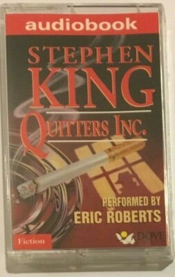 Vintage Stephen King Quitters Inc. Audiobook Cassette Eric Roberts Rare ...