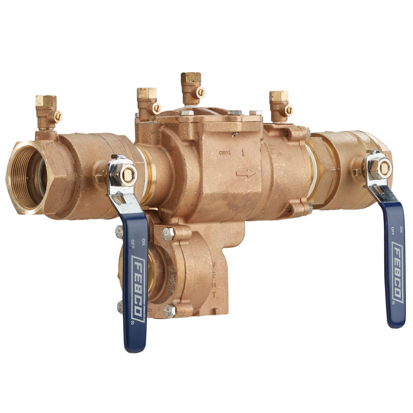 Febco 2" LF860-QT RP Lead Free Reduced Pressure Backflow Preventer ...