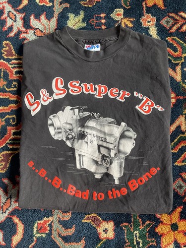 S&S Super B Carburetor RARE Harley Motorcycle Engine T Shirt Super Carb ...