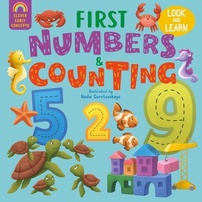 First Numbers and Counting (Clever Early Concepts) - board book ...
