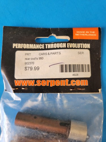 Serpent Rear CVD 950 902370 Wheel Axle RR QC + Fixed Vintage RC Part | eBay