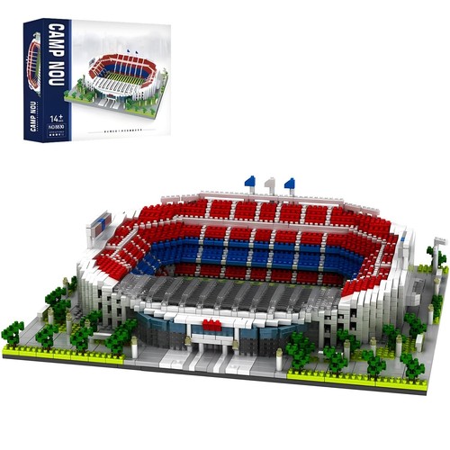 Barcelona Soccer Stadium Building Blocks Sets Toys Football ...