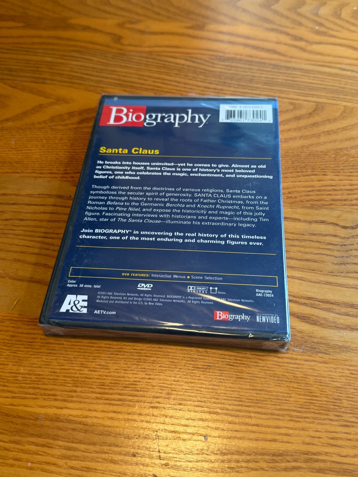 Biography - Santa Claus (DVD, 2005) for sale online | eBay