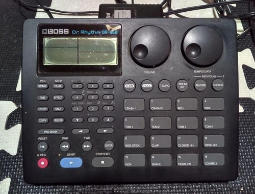 BOSS DR-660 Rhythm Drum Machines with Adapter fast ship from japan JUNK ...