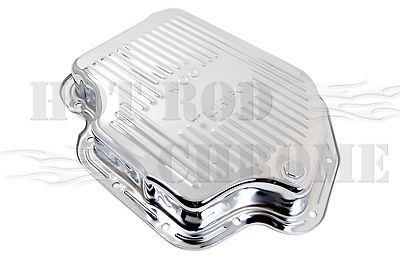 GM Chevy Turbo 400 Chrome Automatic Transmission Pan 2" stock Depth ...