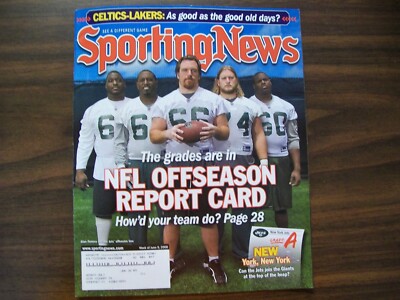 June 8,2008 Sporting News - Tiger Woods - New York Jets - Dale ...