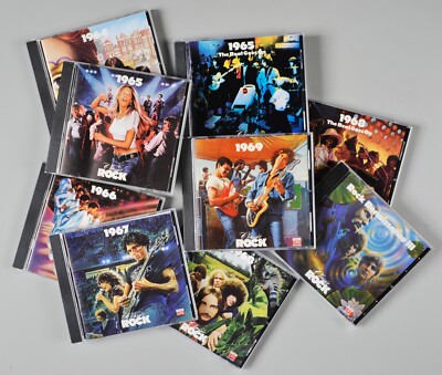 Time Life Classic Rock CDs Lot of 9 OOP 204 Tracks Various Artists | eBay