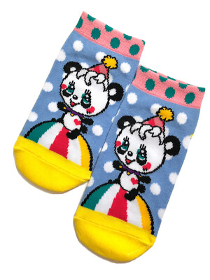 grand ground kids socks Panda Polka dots Low cut socks size 5+years EU ...