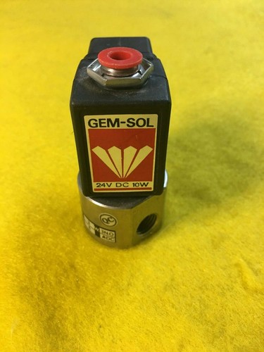 GEM-SOL 24VDC 10W MPM B-12 SOLENOID VALVE | eBay