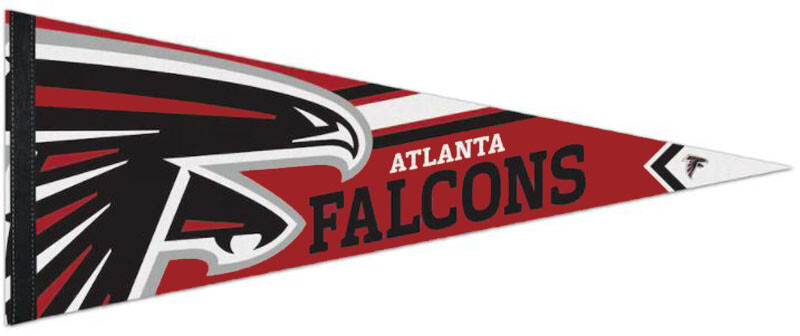 Atlanta Falcons NFL 12 X 30 Premium Roll & Go Wincraft Felt Pennant | eBay