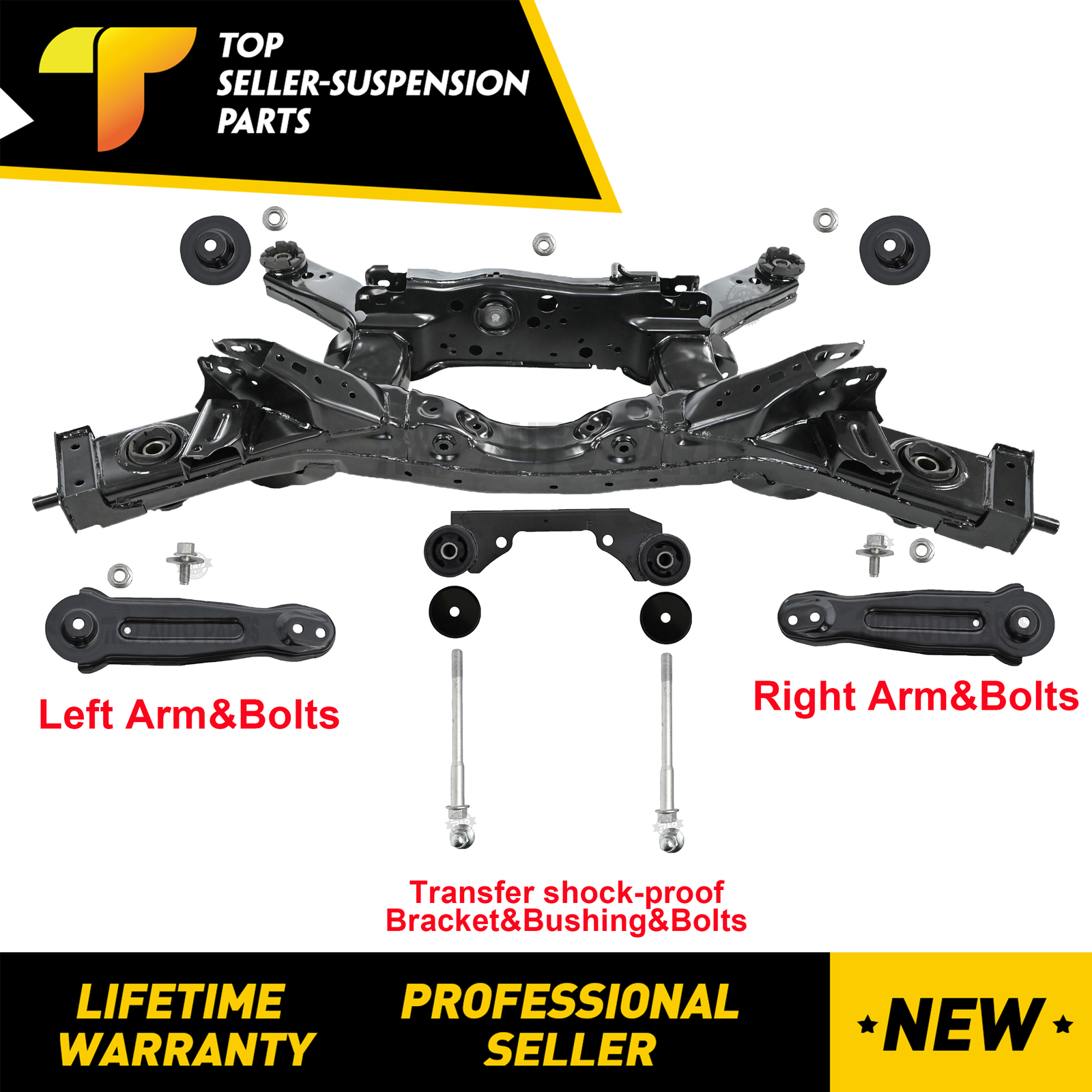 REAR UNDERCARRIAGE SUBFRAME CROSSMEMBER FRAME AXLE for NISSAN ...