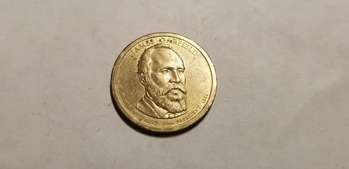 RARE Antique James Garfield $1 Dollar Coin 1881 - 2011 P - 20th ...