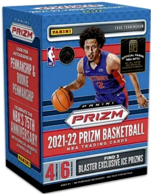5x 2021-22 Panini Prizm NBA Basketball Factory Sealed Blaster Box Lot ...