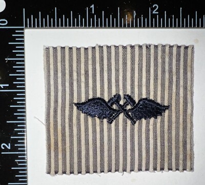 RARE WWII US Navy USN WAVES Women Aviation Metalsmith Rate Patch Mark ...