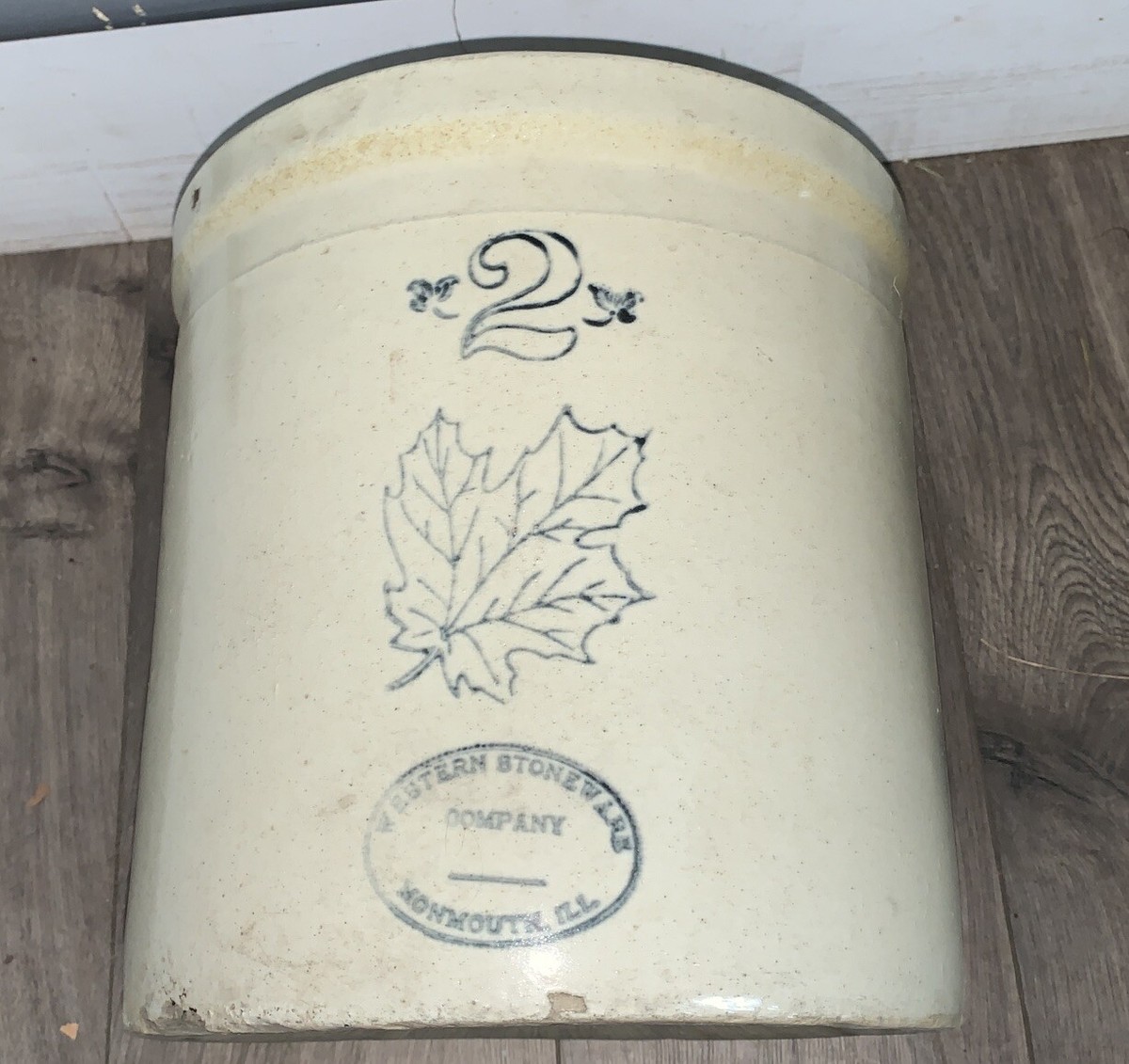 Western Stoneware 2 Gallon Crock 10 Gallon Western Stoneware Crock