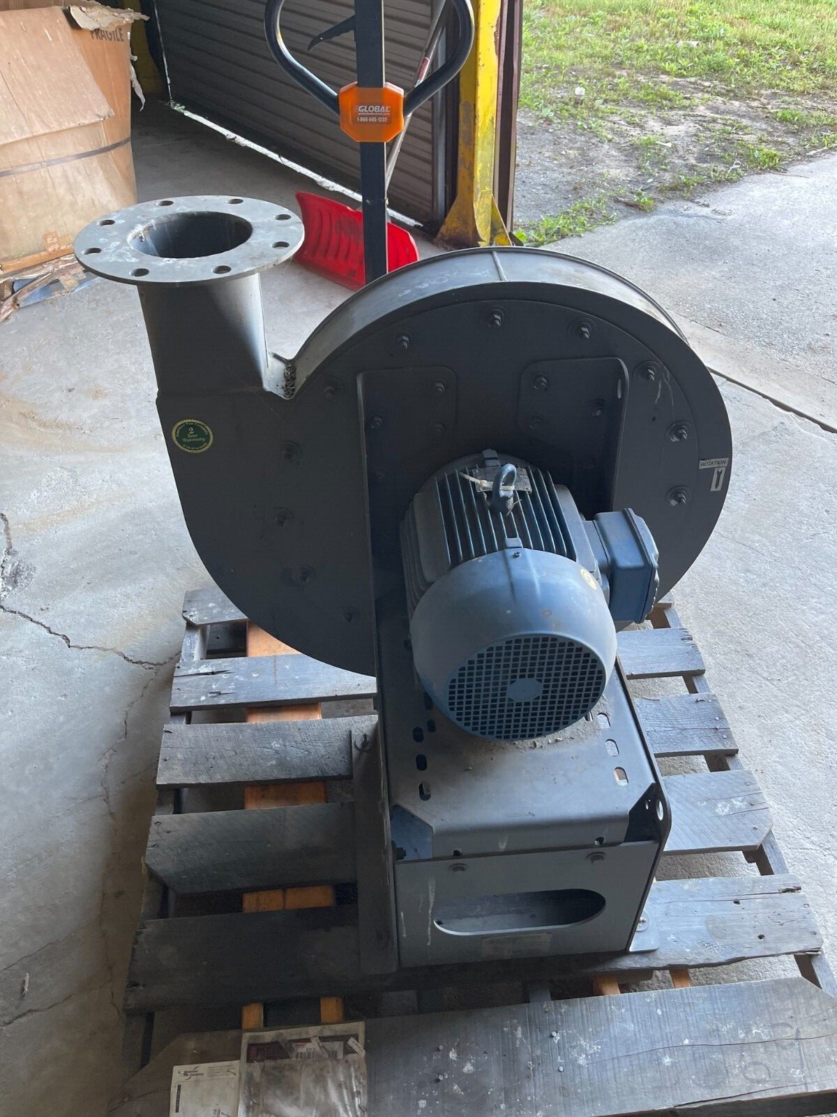 WEG W21 Severe Duty Motor With Fan | eBay