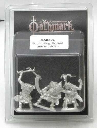 Oathmark OAK201 Goblin King Wizard & Musician (Goblins) Command North ...
