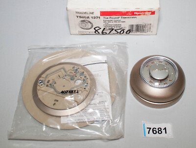 Honeywell TS86A1371 "The Round" Powerpile Control Heat Only Thermostat ...