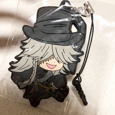 Black Butler Book of Murder Flat Girl Rubber Strap Keychain Collectible ...