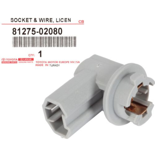 OEM License Plate Light Bulb Socket Holder For TOYOTA COROLLA VERSO ...