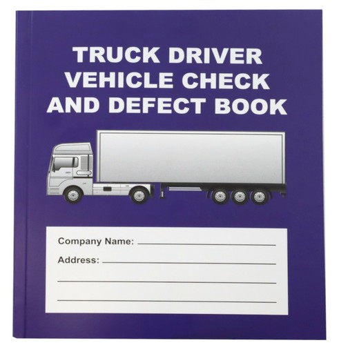 Daily Check Driver Defect Book HGV Truck Van 50 Page Defect fault ...