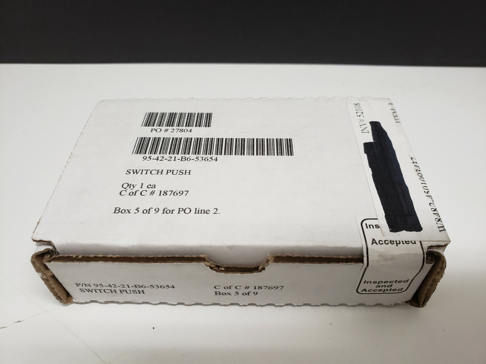 Vivisun 95-42-21-B6-53654 Switch Liquid Level 5930-01-375-2341 | eBay