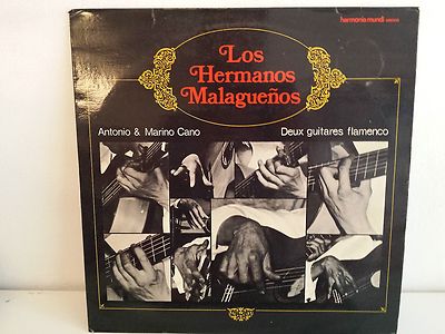 ANTONIO & MARINO CANO Los Hermanos malaguenos Deux guitares flamencos ...