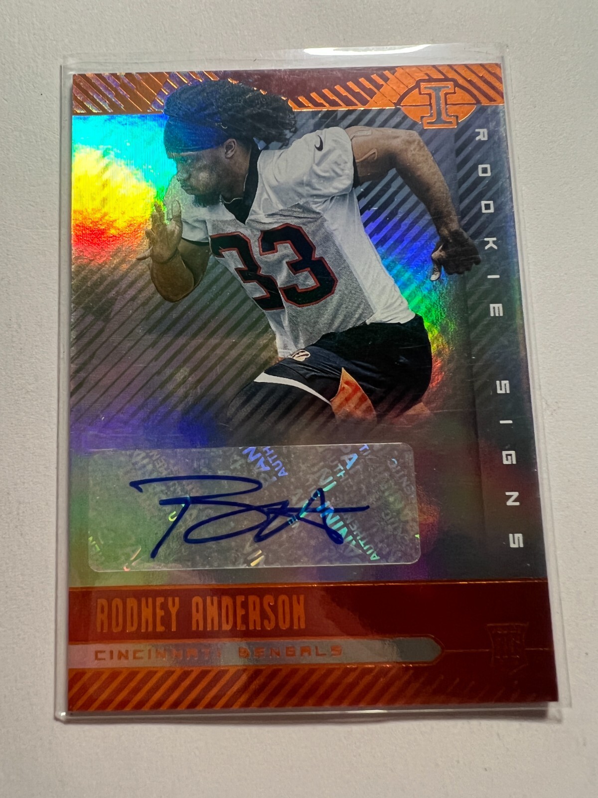 K13,689 - 2019 Panini Illusions Rookie Signs Orange #RSROA Rodney ...