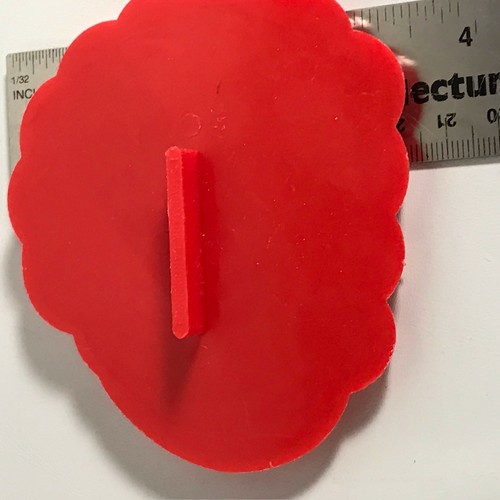 Santa Claus Cookie Cutter Hallmark Red Details 1982 10 x 8.75cm Vintage ...