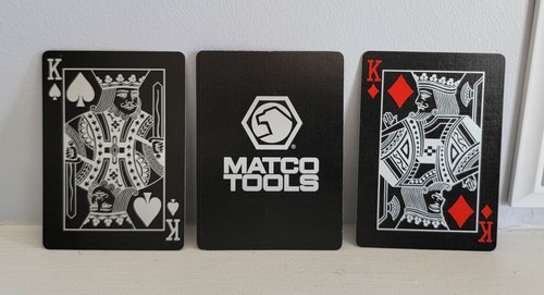 Matco Tools Wrench Logo Advertising Promotional Playing Cards Deck ...
