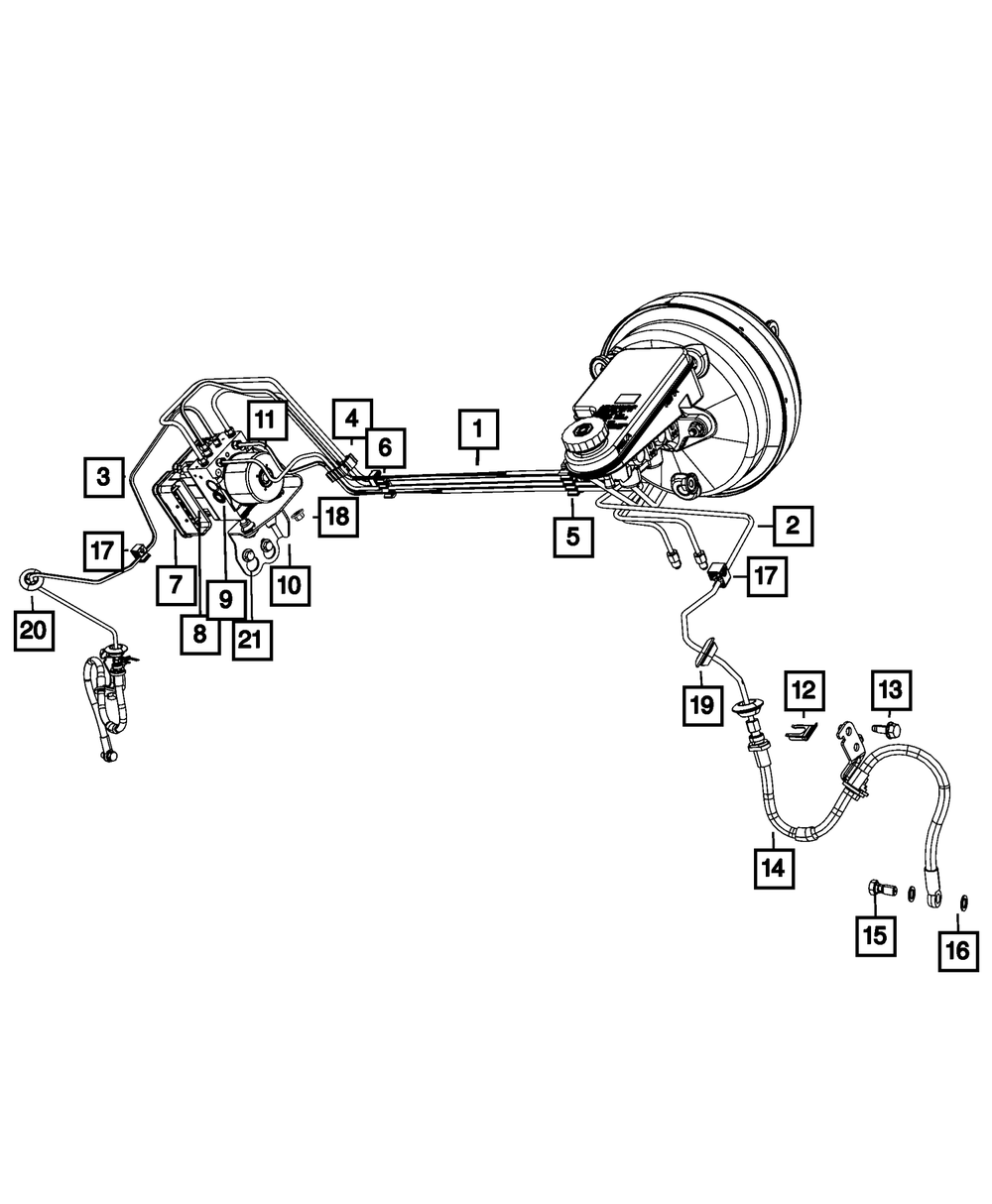 Fit for 2011-2014 Dodge Journey ABS Control Module 68194695AB | eBay