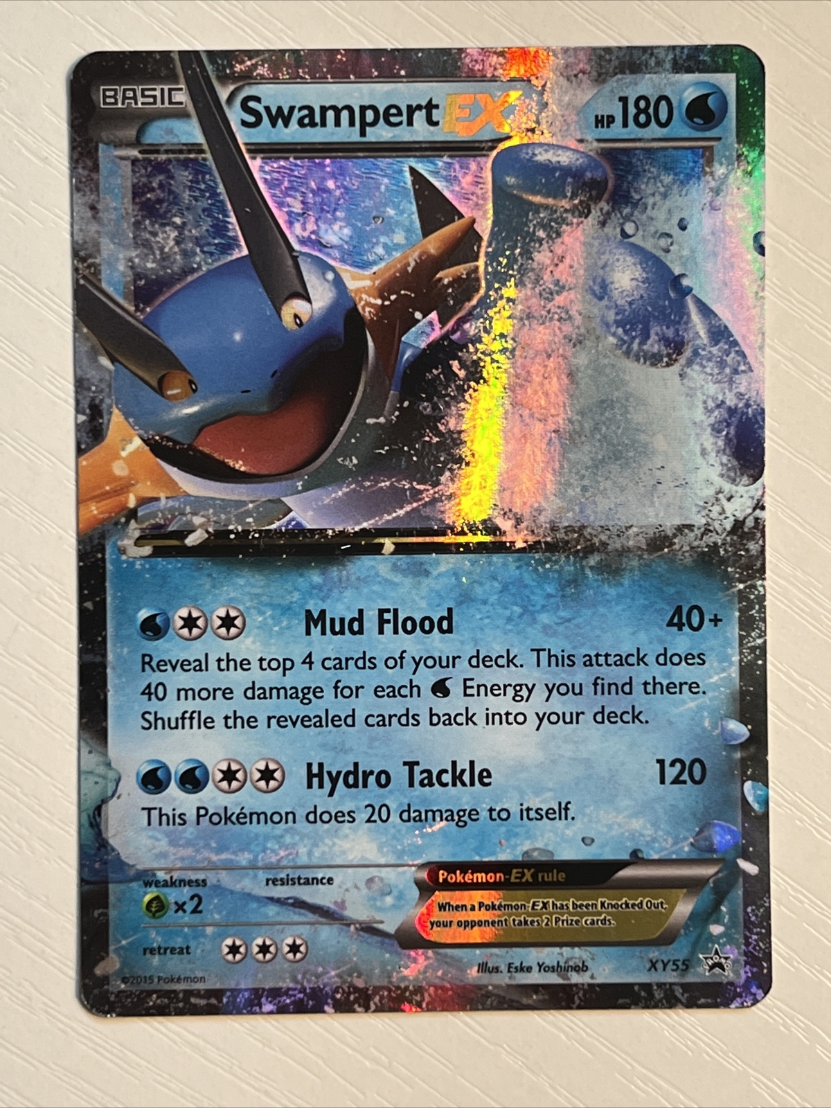 Swampert Ex Card
