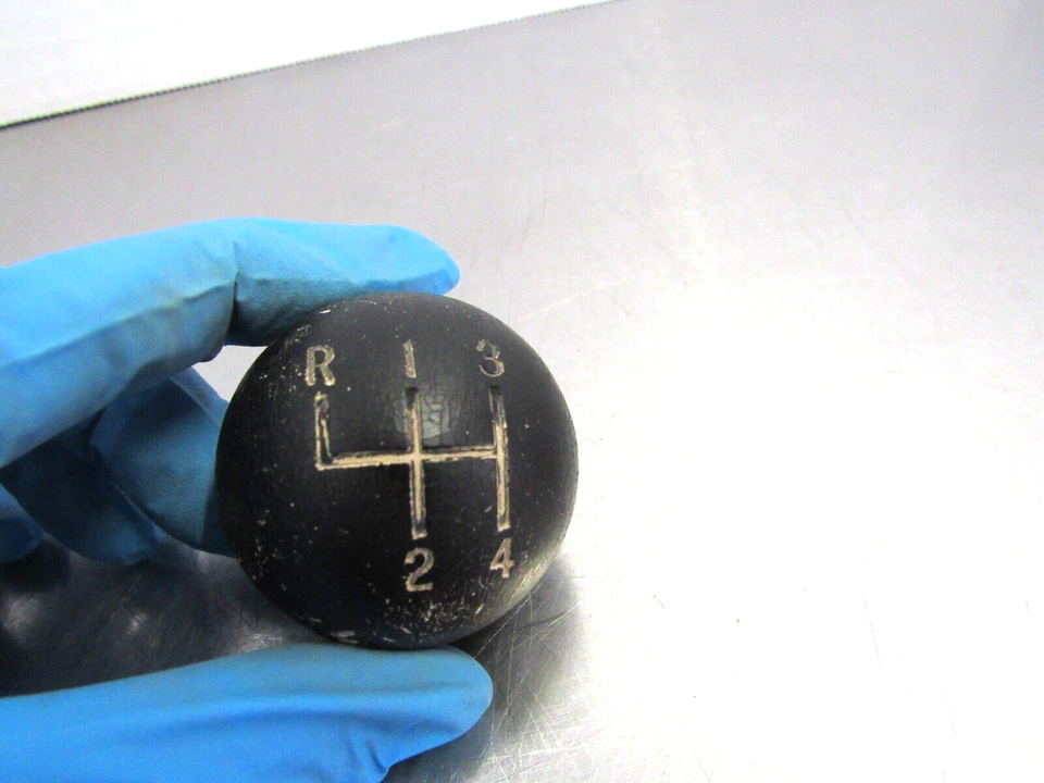 Hurst Shifter 4 Speed Transmission Black Shift Knob Ball 3/8-16 Coarse ...