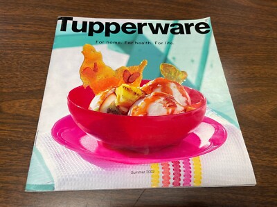 2002 Summer Tupperware Catalog Brochure Booklet Home Parties | eBay