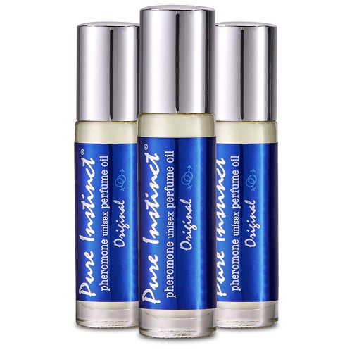Pure Instinct Roll-On 3-Pack - The Original Pheromone Infused Essential ...