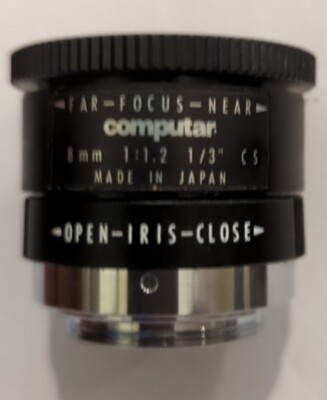 Computar 8mm 1: 1.2 1/3 CS cctv lens Japan | eBay