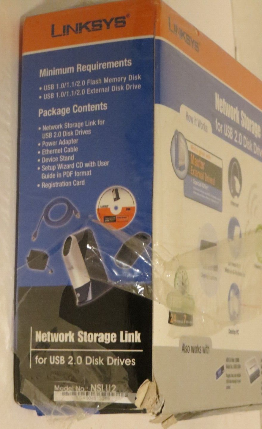 LINKSYS NSLU2 Network Storage Link for USB Disk Drives | eBay