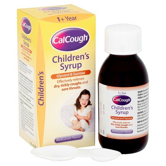 CALCOUGH CHILDREN'S SYRUP BLACKCURRANT FLAVOUR - 125ML | eBay UK
