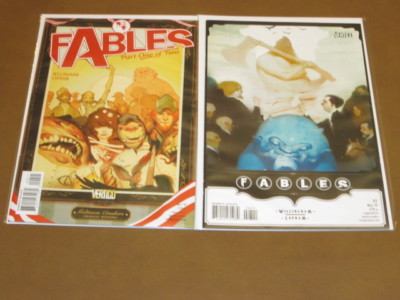 FABLES #92 - 93 NM COMPLETE SET THE CHAMPIONSHIP GOBTOWN SMASHERS V ...