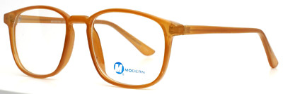 MODERN OPTICAL Chris Blonde Mens Square Full Rim Eyeglasses 50-20-140 B ...