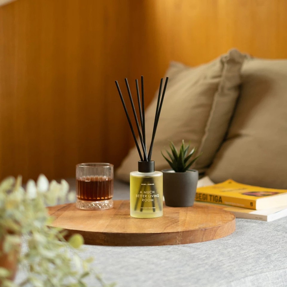 NEW! HOME of HUMANS Reed Diffuser 140ml Living Room Home Fragrance Oil ...