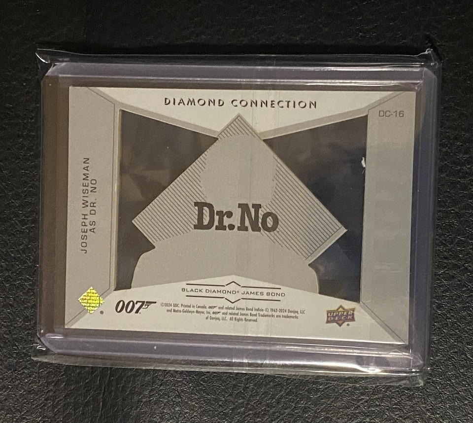 James Bond Black Diamond Connection - Joseph Wiseman As Dr. No. Limited ...