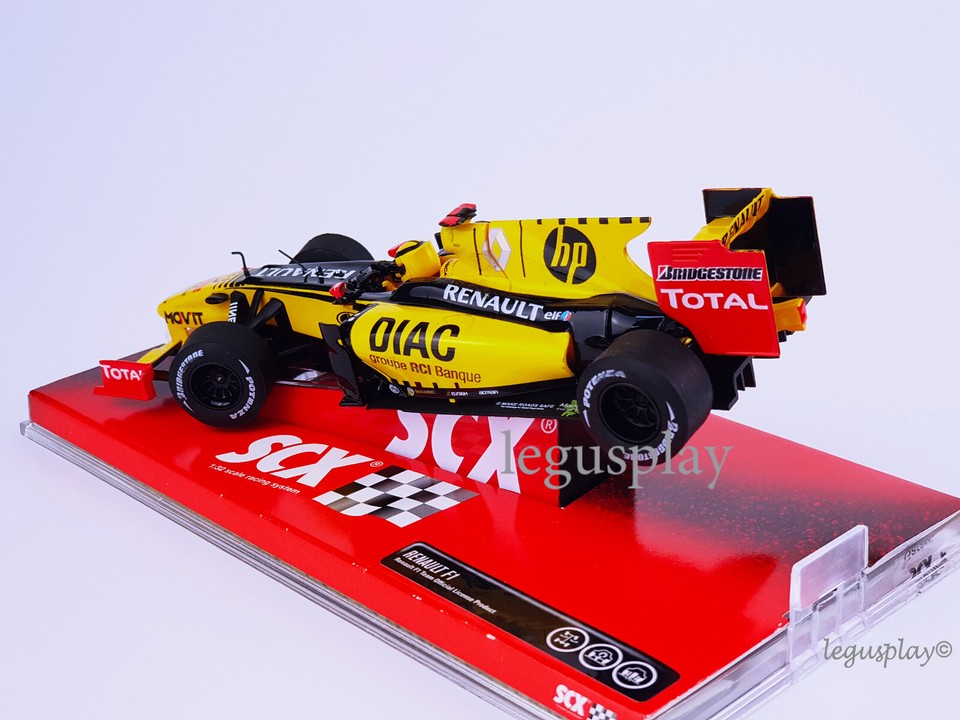 Slot car SCX Scalextric A10024X300 Renault F1 2010 "Kubica" | eBay