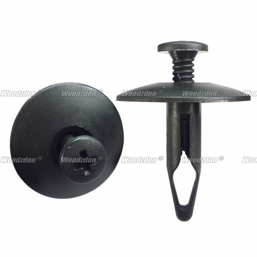 25 Front Bumper-Sight Shield Retainer Push-Type Clip A 14994 For Ford ...