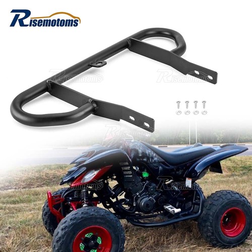 ATV Steel Rear Bolt-On Grab Bar Bumper Carrier For Yamaha Raptor 660 R ...